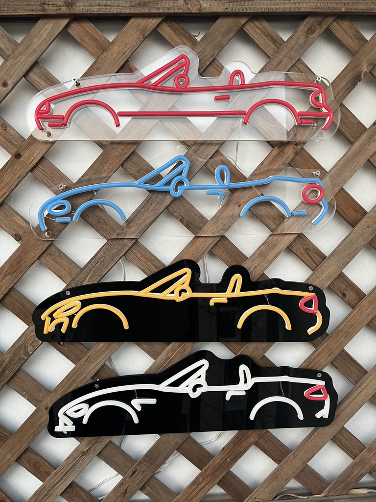 Mazda Miata LED Neon Sign | CarbonMiata