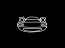 Mazda Miata NA LED Neon Sign (Front view) | CarbonMiata