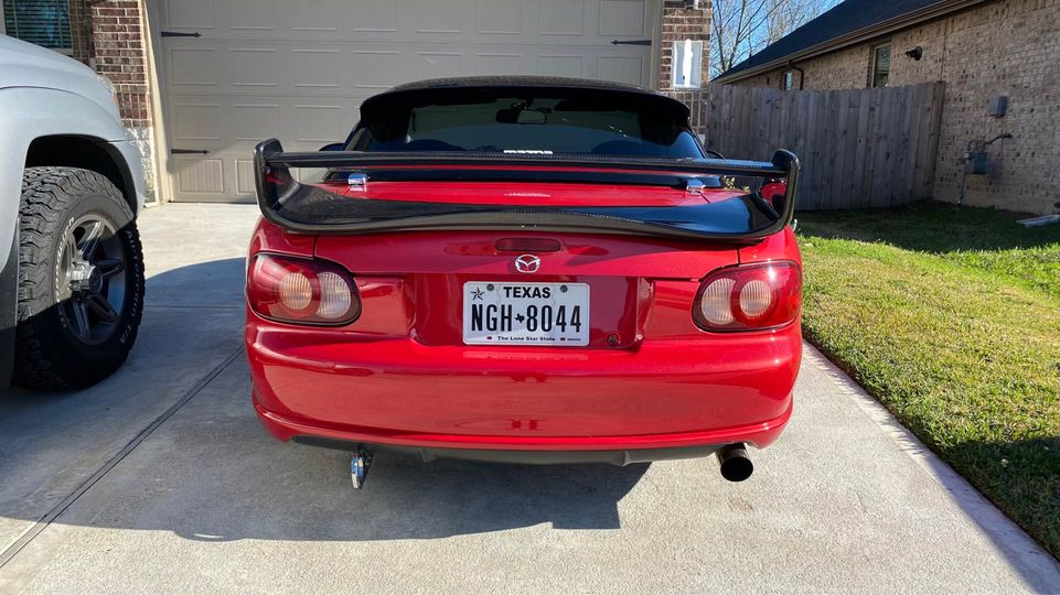 Mazdaspeed Rear Spoiler For Miata NB (RX-7 FD version) | CarbonMiata
