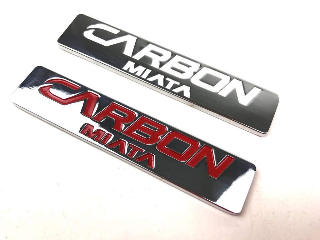 Chrome Original Miata Logo (Version 1) | CarbonMiata