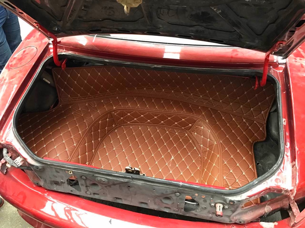 Quilted Trunk Liner (Premade material) For Miata NA | CarbonMiata