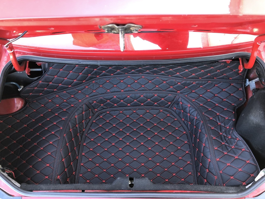 Quilted Trunk Liner (Premade material) For Miata NA | CarbonMiata