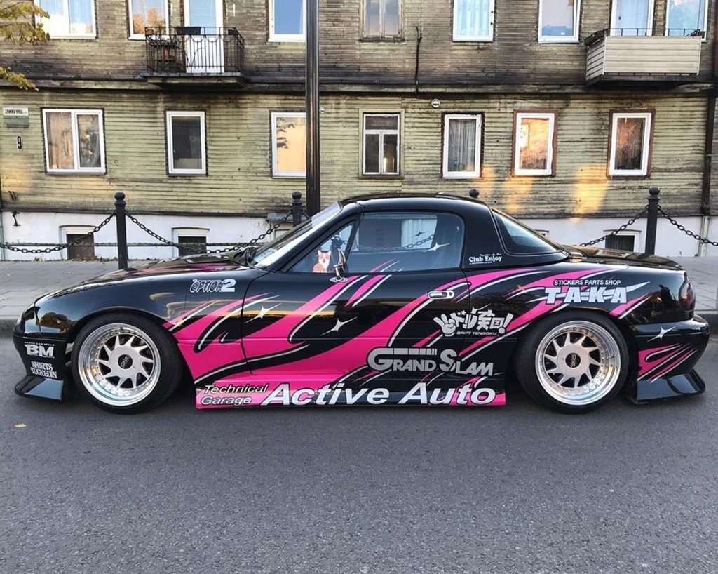 Complete Bodykit (Arios/Deuce replica) USA Stock For Miata NA | CarbonMiata