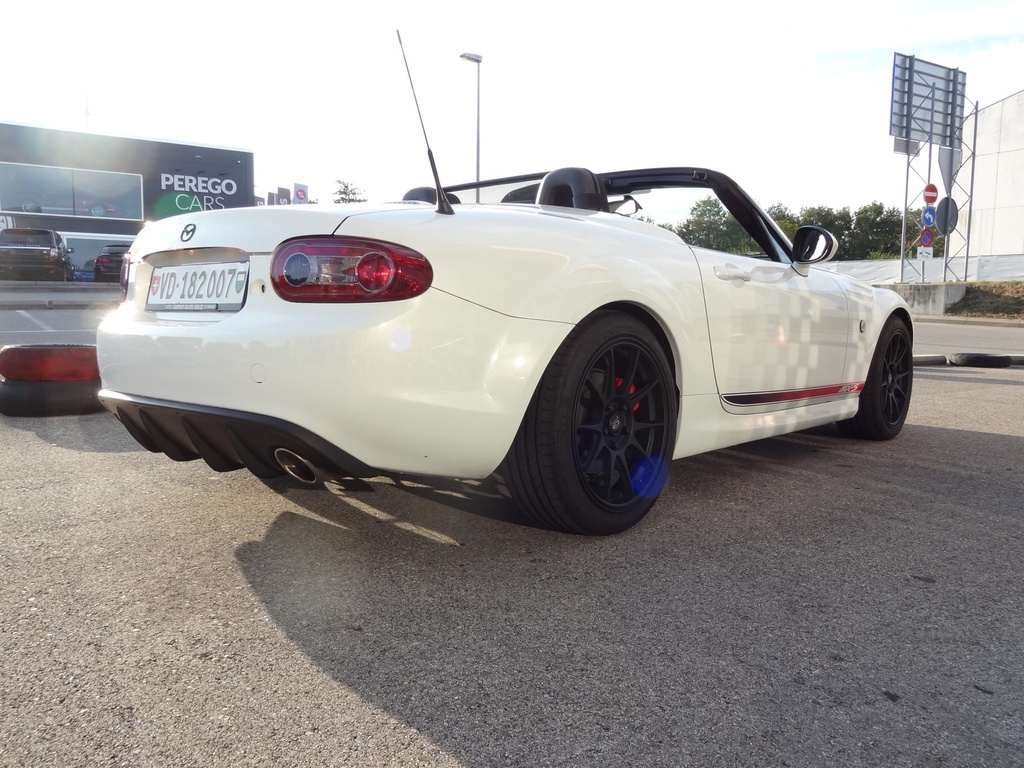 Rear Diffuser (OEM Exhaust) For Miata NC | CarbonMiata