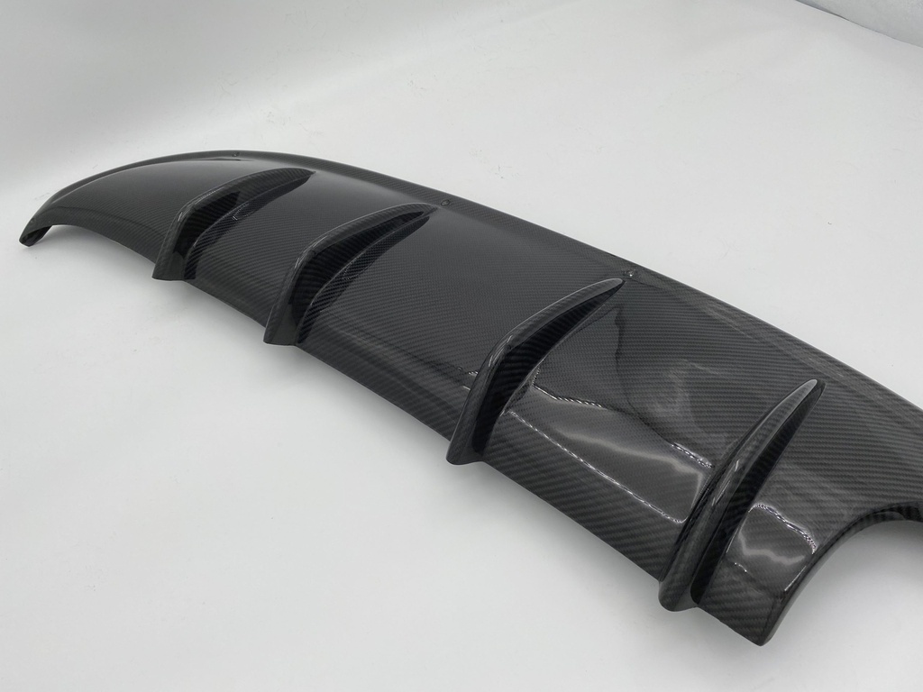 Rear Diffuser (Single Exhaust Cutout) For Miata NC | CarbonMiata