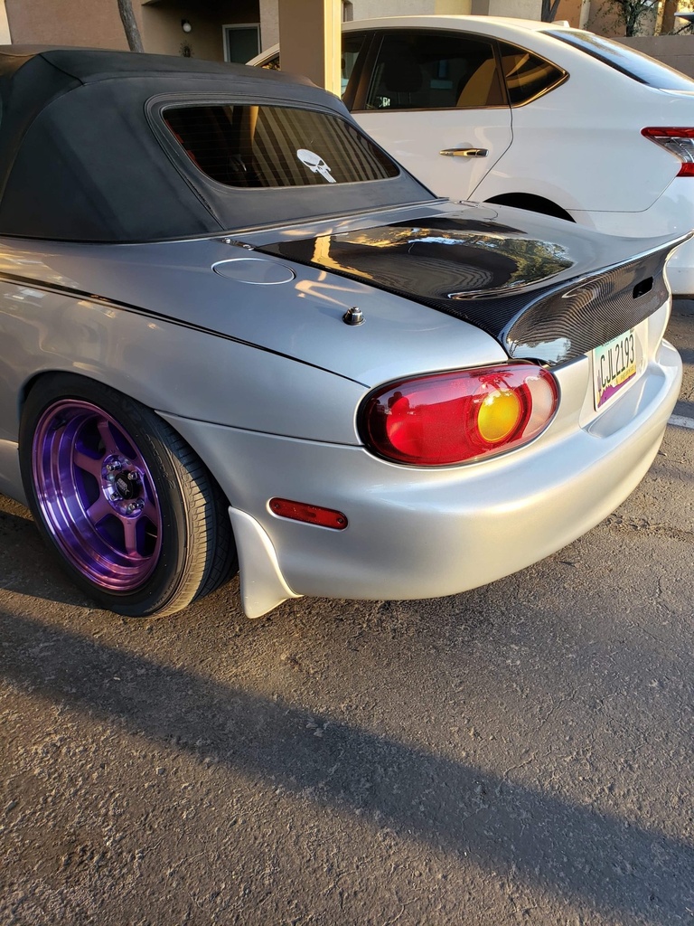 Trunk With Regular Ducktail (Type 1) For Miata NB | CarbonMiata