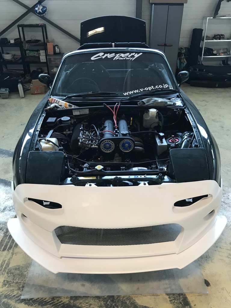 Widebody Kit (Overfenders + Bumper) For Miata NA | CarbonMiata