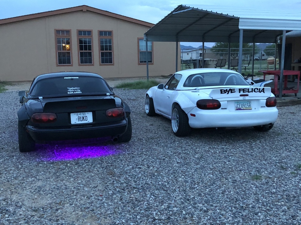 Widebody Kit (Overfenders + Bumper) For Miata NA | CarbonMiata