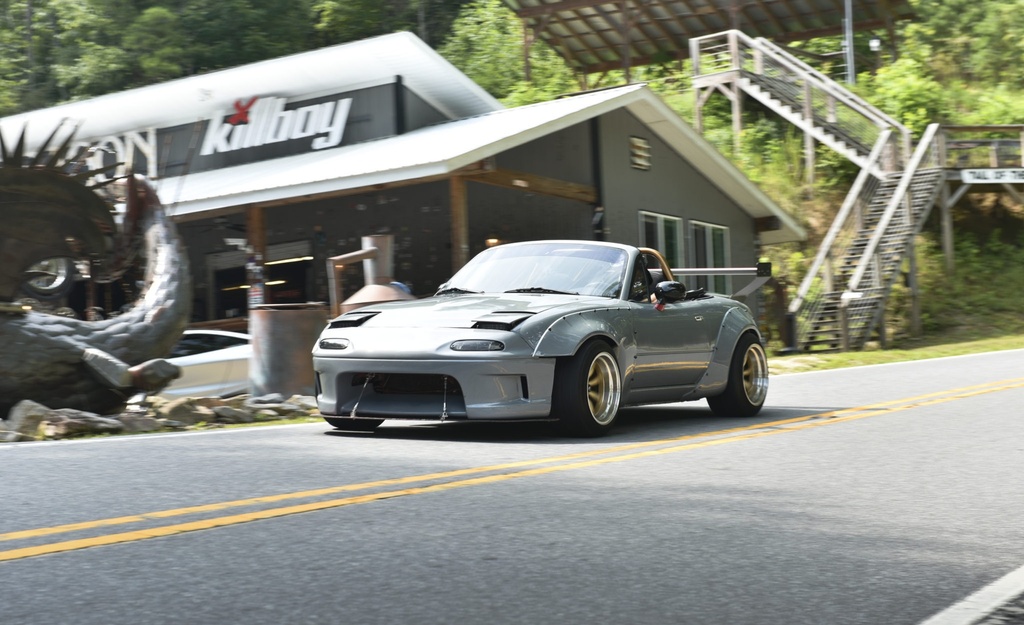 Widebody Kit (Overfenders + Bumper) For Miata NA | CarbonMiata