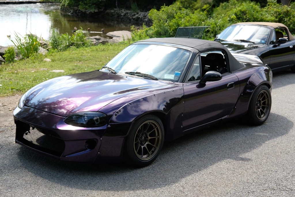 Widebody Kit (Overfenders + Bumper) For Miata NB | CarbonMiata