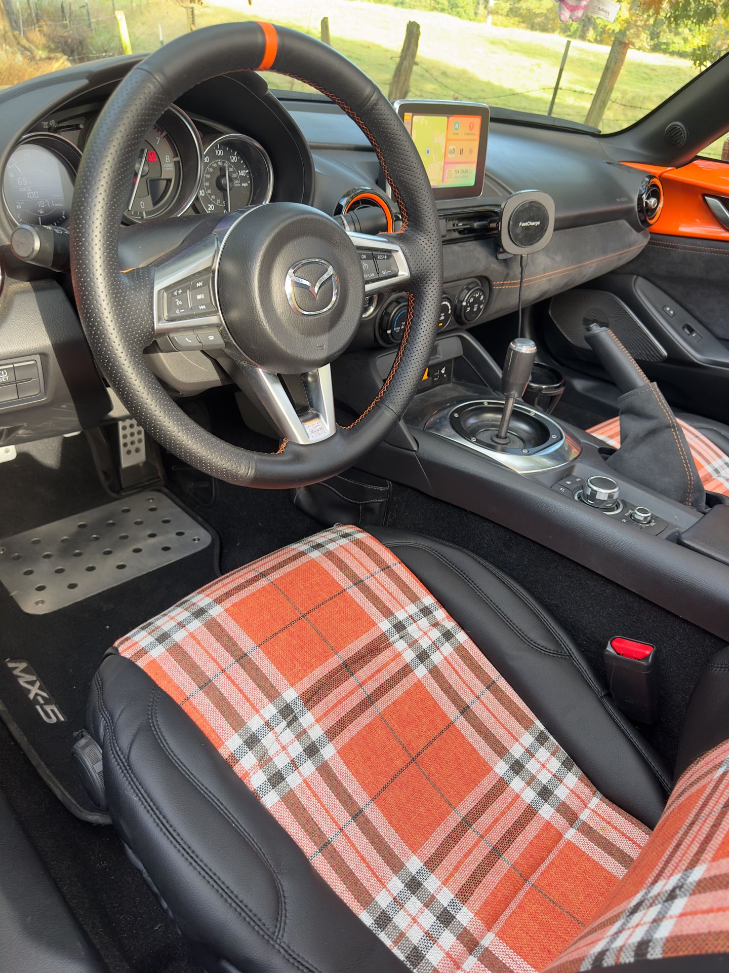 Vintage Racing Seat Covers For Miata ND | CarbonMiata