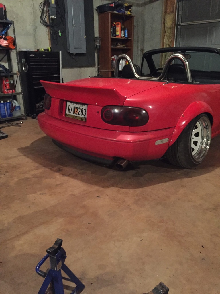 Ducktail Trunk Spoiler (Polyurethane) For Miata NA | CarbonMiata