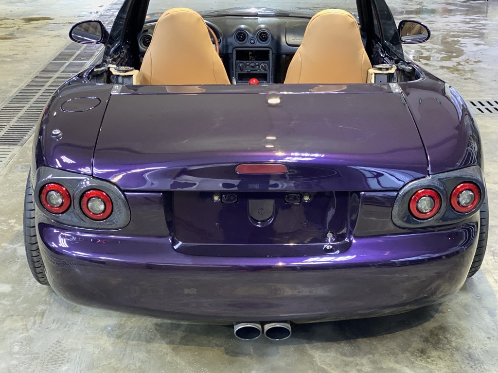 Halo LED Dual Tail Lights (V2) For Miata NB | CarbonMiata