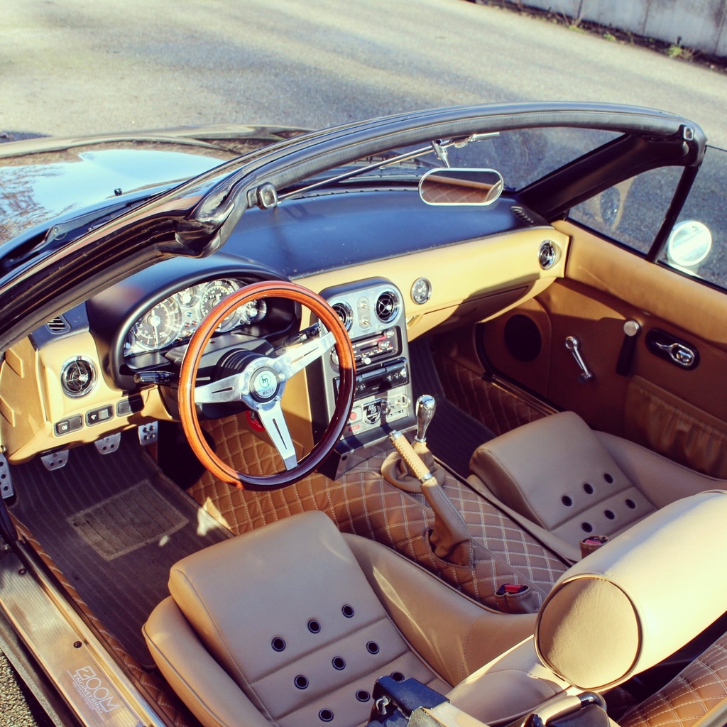 Interior Quilted Set (7 Trims Kit) For Miata NA | CarbonMiata