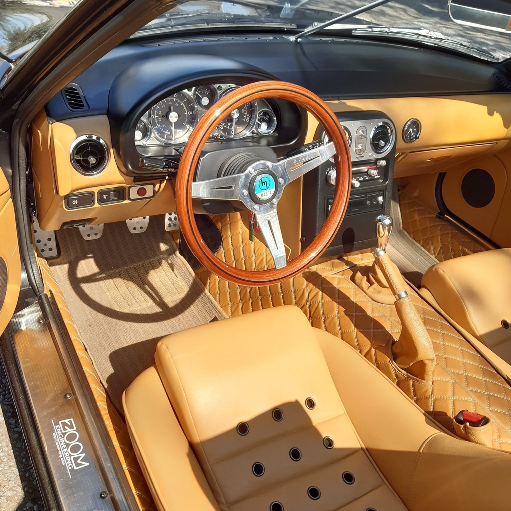 Interior Quilted Set (7 Trims Kit) For Miata NA | CarbonMiata