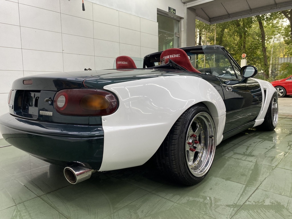 8 Pieces Wide Overfenders Kit (Type 3) For Miata NA | CarbonMiata