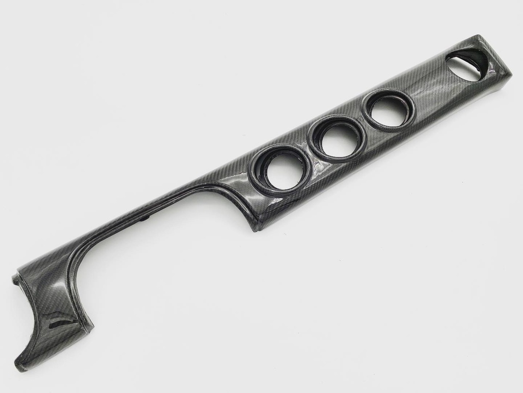 LHD Dash Trims with Triple Gauge Pods For Miata NA | CarbonMiata