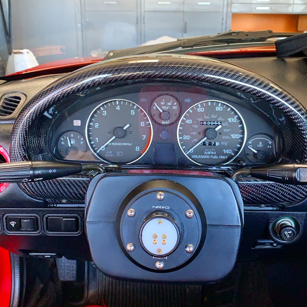 LHD Gauge Surround (NA6 Only) For Miata NA | CarbonMiata