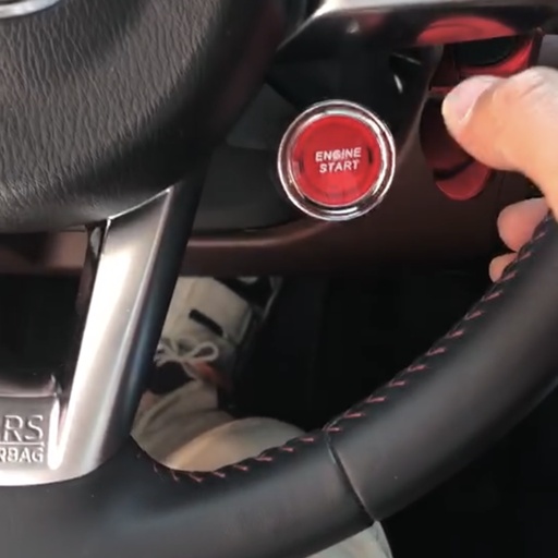 Race Push Start Button For Miata ND | CarbonMiata