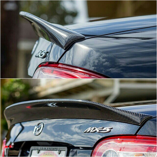 Trunk Spoiler (PRHT Version) For Miata NC | CarbonMiata