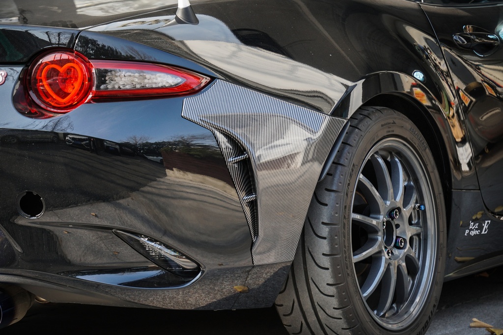 Rear Fenders Add-Ons For Miata ND | CarbonMiata