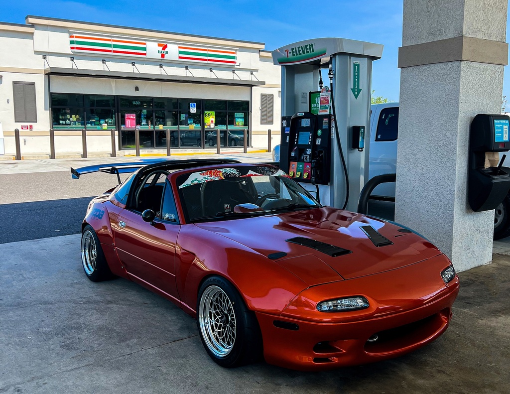 8 Pieces Wide Overfenders Kit (Type 3) For Miata NA | CarbonMiata