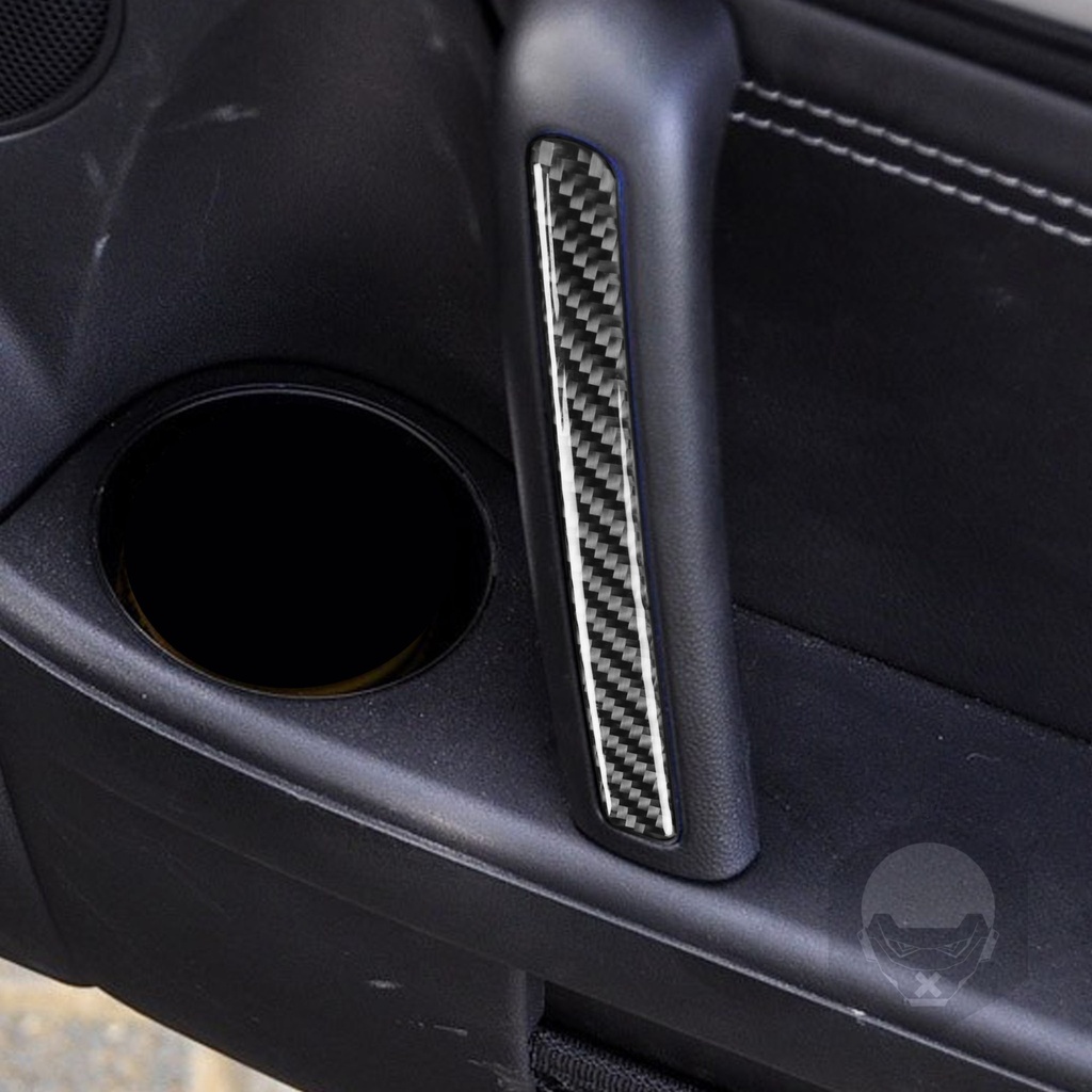 Carbon Fiber Door Handles Inserts (2 pieces) For Miata NC | CarbonMiata